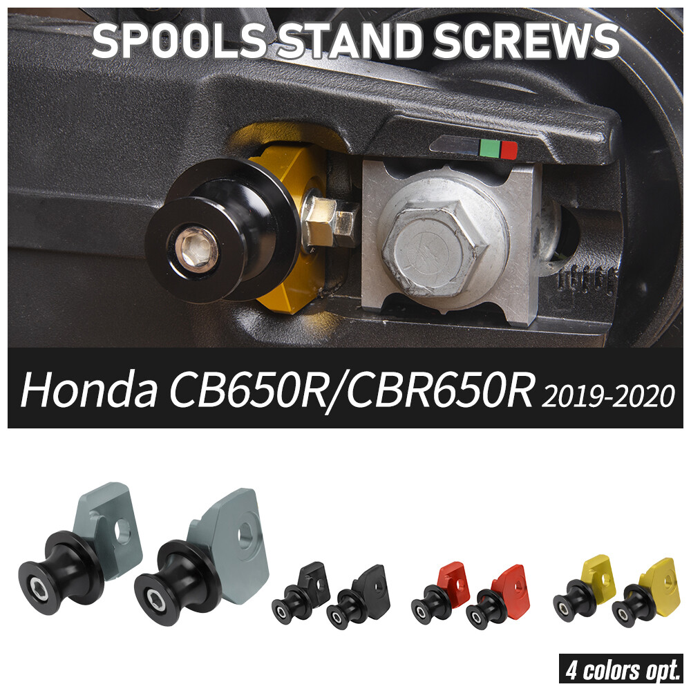 Allotmark Motorcycle Rear Wheel Fork Axle Slider Swingarm Spools Stand ...