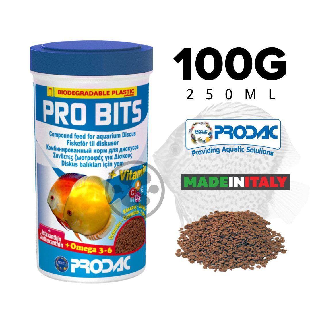PRODAC Pro Bits + Canthaxanthin / Discus Fish Food / Makanan Ikan ...