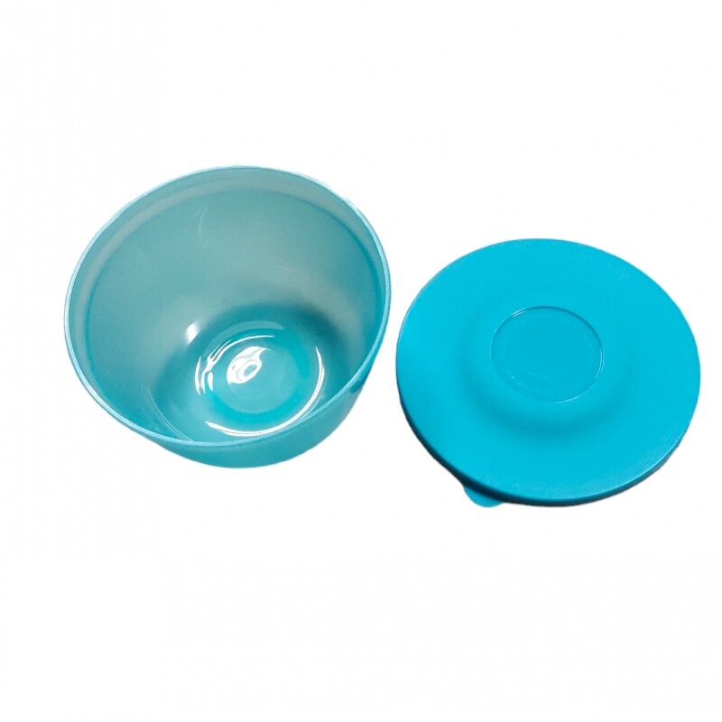 Tupperware Round Canister Blue 400ml ( Set of 1 ) | Lazada