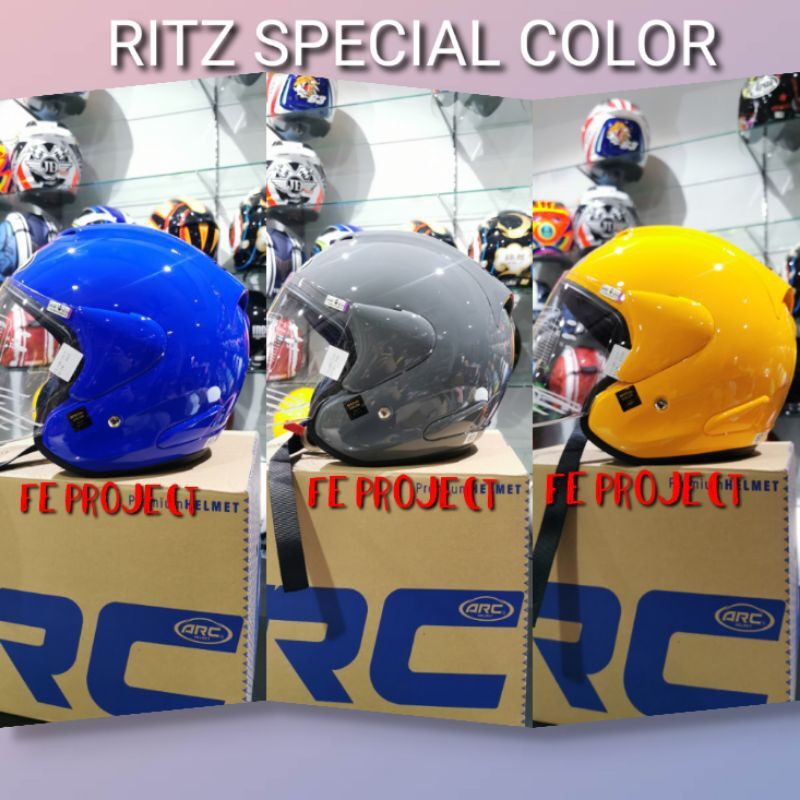 (100%Original) Helmet ARC Ritz MALIBU BLUE SPECIAL EDITION LIMITED ...