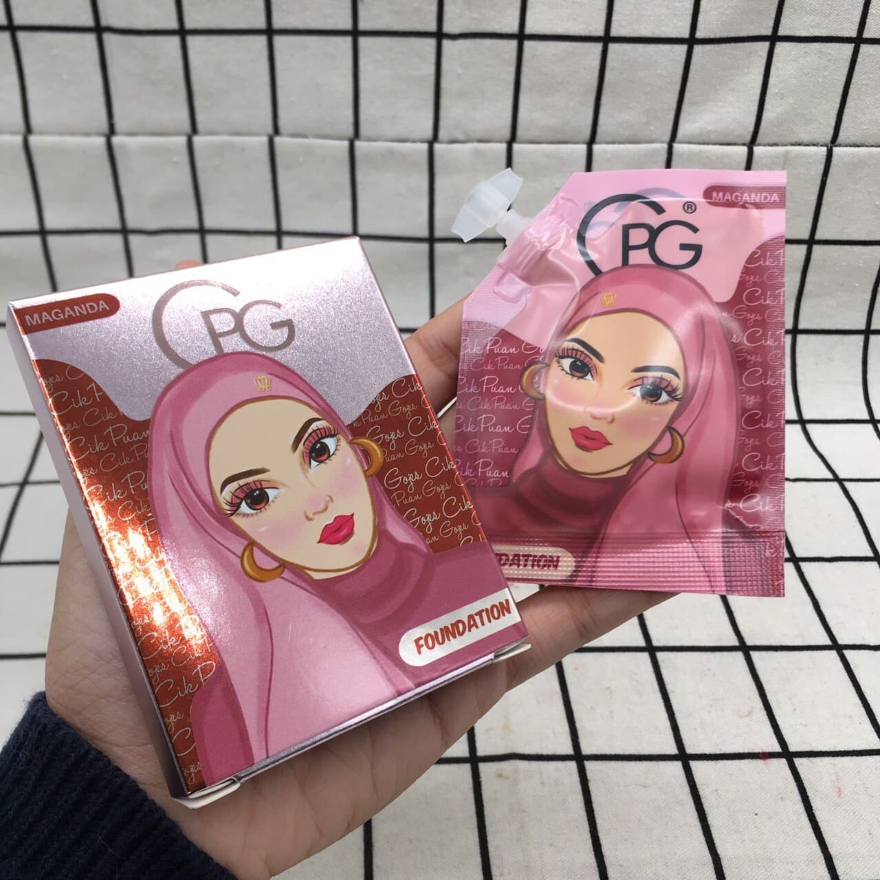 CPG FOUNDATION || ROSEGOLD EDITION || CPG LIQUID FOUNDATION 100% ...