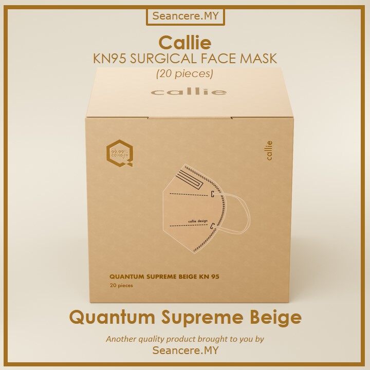 Callie Premium Surgical Face Mask Head Loop Ear Loop [Topeng Muka KN95 ...