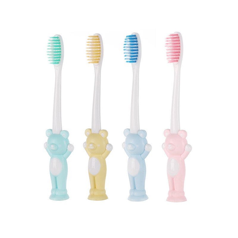 Bear Children s Soft Toothbrush 4 Support | Lazada