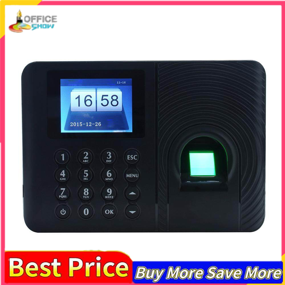 Intelligent Biometric Fingerprint Password Attendance Machine Employee ... Intelligent Biometric Fingerprint Password Attendance Machine Employee ...