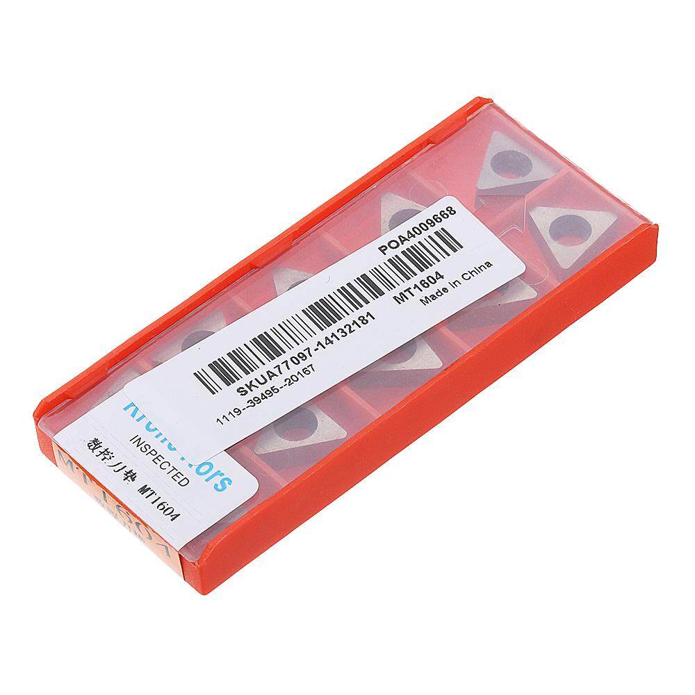 Drillpro 10 pcs Carbide Shim อุปกรณ์เสริมเครื่องตัด Pad MT1603/MT1604 ...