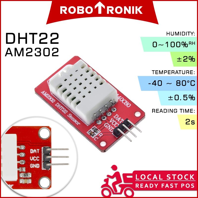 DHT11 / DHT22 / AM2302 Humidity & Temperature Sensor Module DHT 11 | Lazada