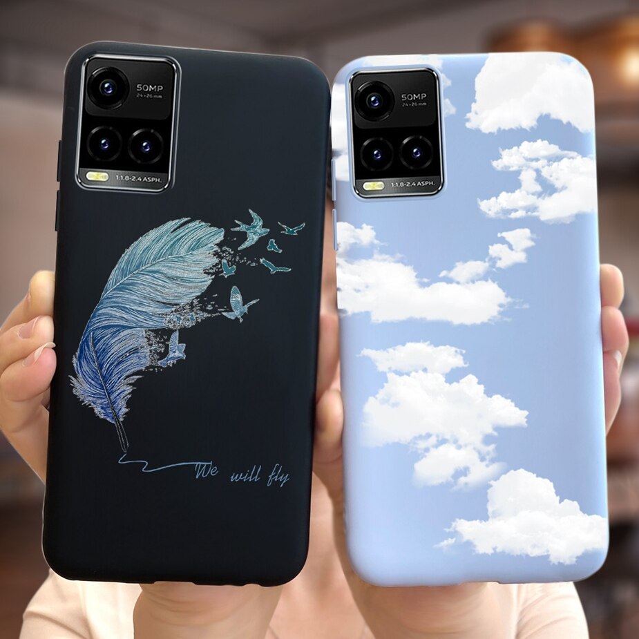 สำหรับ Vivo Y21 Y21s เคส V2110 V2111ซิลิโคนนิ่มสไตล์เคสพิมพ์ลายลูกกวาด ...