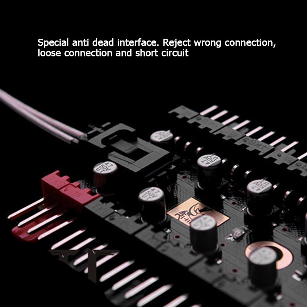 1ถึง10 4 Pin PWM Cooler Fan HUB Splitter Extension PC Speed Control ...