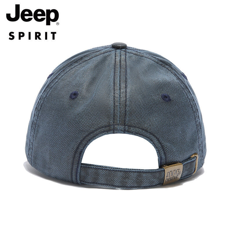 JEEP SPIRIT Men Autumn and Winter Thick Retro Baseball Caps Sport ...