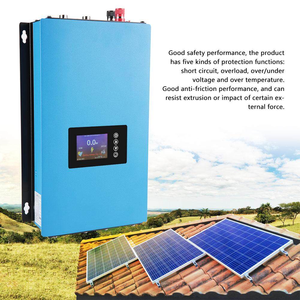 【ผลิตในอิตาลี】อินเวอร์เตอร์ผูกตารางพลังงานแสงอาทิตย์ 1000W/2000W พร้อม ...