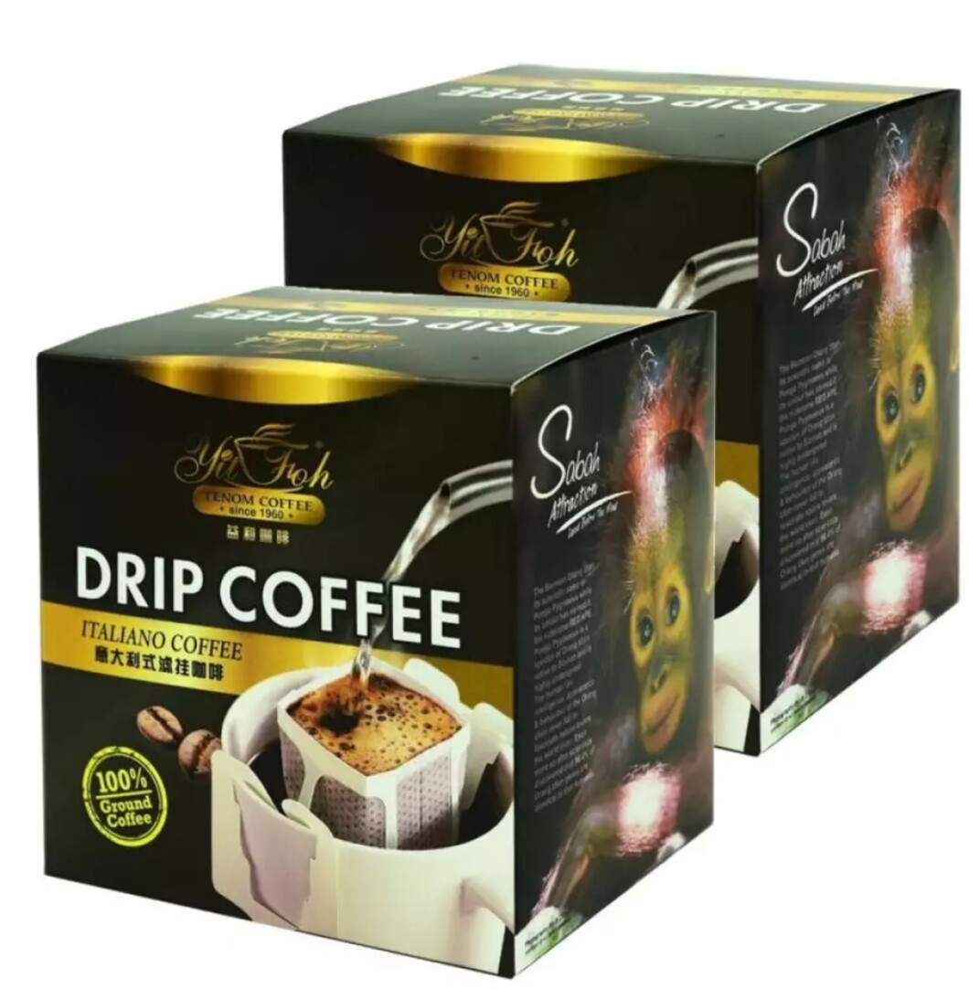 Yit Foh Tenom Drip Coffee Sabah Italiano TWIN PACKS | Lazada
