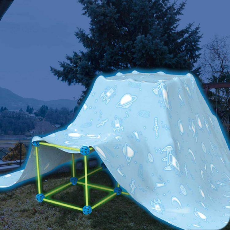 DIY Bead Tent Luminous Durable Fort Building Kit - Yumei-Trade Store ...