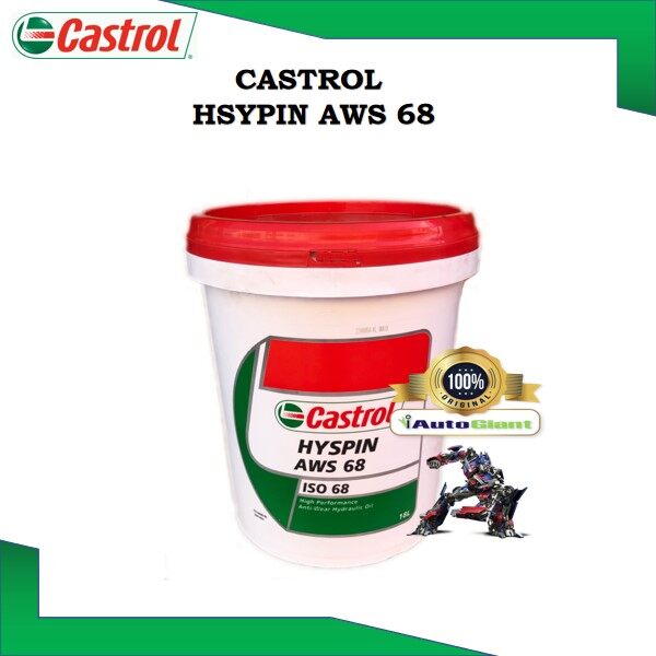 CASTROL HYSPIN AWS 68, 18L, PAIL (100% ORIGINAL) | Lazada