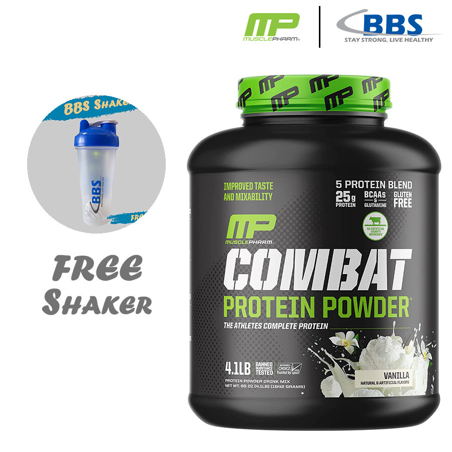 MP Combat Protein (4lbs) - Whey & Casein Protein Powder, Slow Release ...