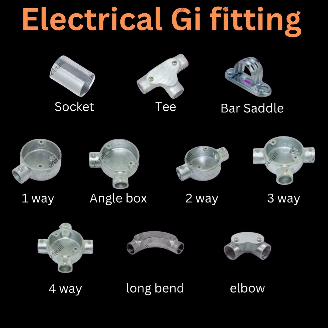 GI Fittings Galvanized Iron Besi Fitting GI Joint Connector | Lazada