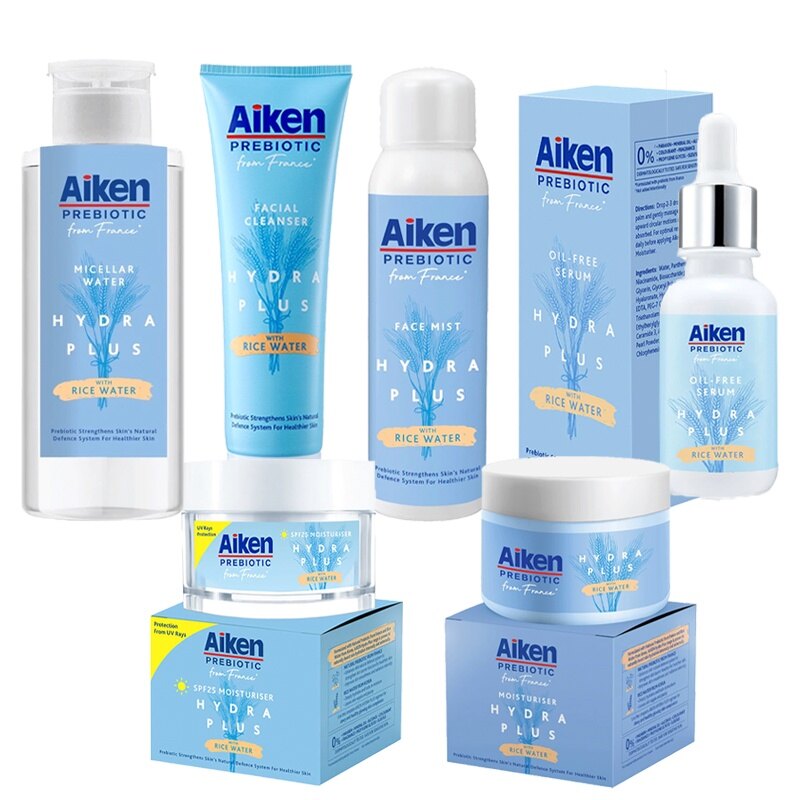 Aiken Prebiotic Hydra Plus Platinum Full Premium Skin Care Gift Set ...