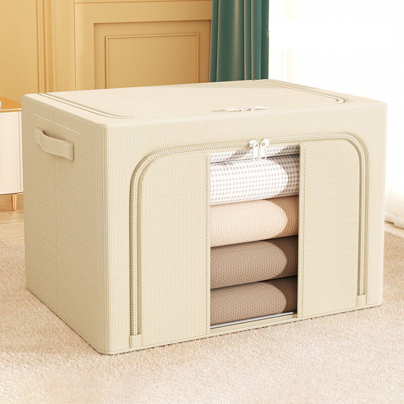 LUMISO 72L/100L Oxford Large Storage Box Foldable Detachable Clothes ...