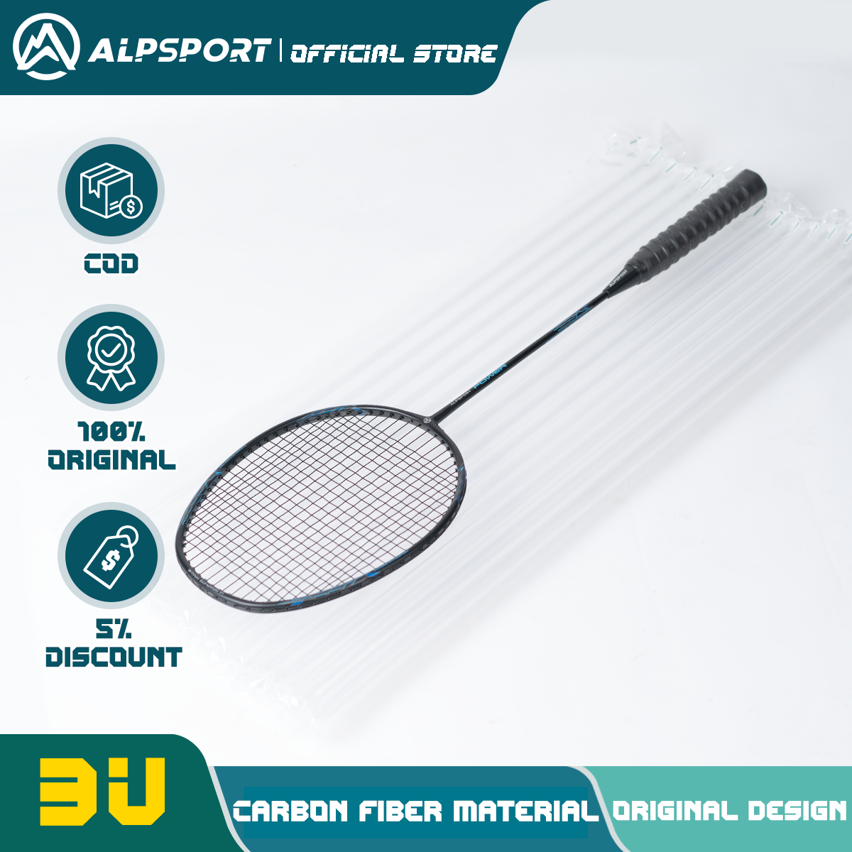 ALP Power 2pcs 3U G5 Original Design Full Carbon Fiber 22-28lb Linear ...