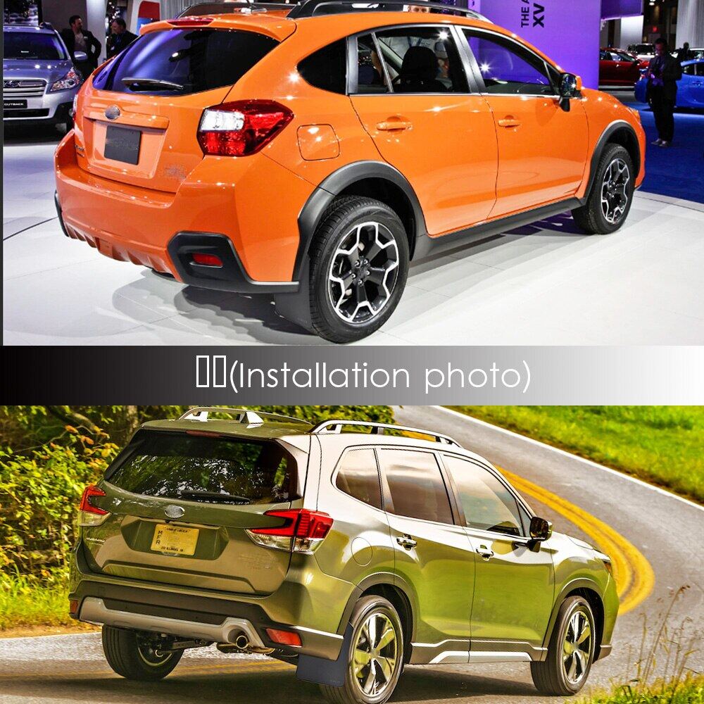 โคลนอวัยวะเพศหญิงบังโคลนยามสาดบังโคลนพิทักษ์พลุสำหรับ Subaru Impreza WRX STI XV BRZ Scion FR-S ...