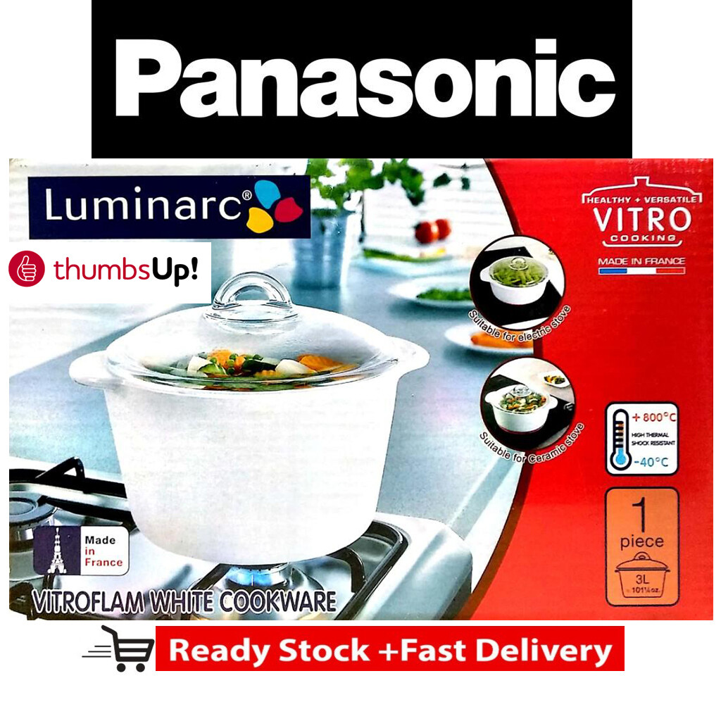 🔥 20CM Luminarc Vitroflam White Cookware 🔥 | Lazada