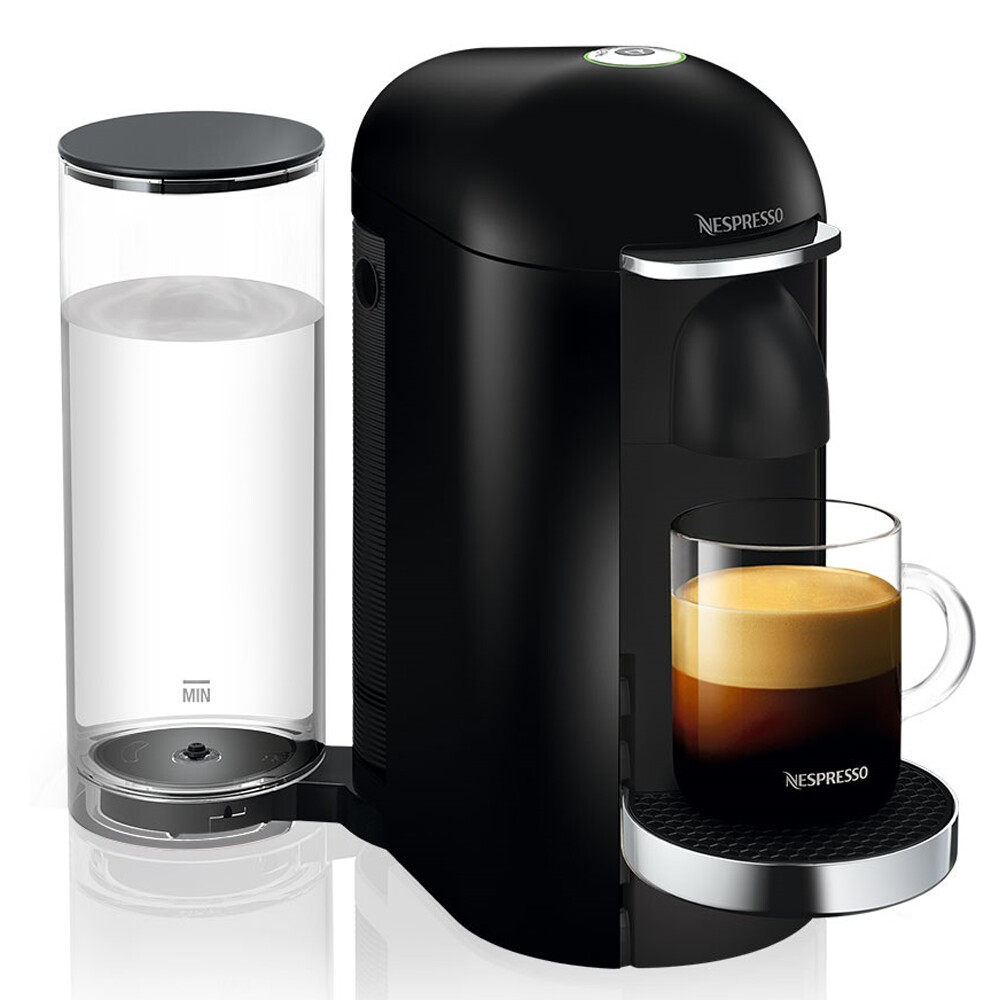 Nespresso Vertuo Plus Premium Capsule Coffee Machine Maker Black Silver ...