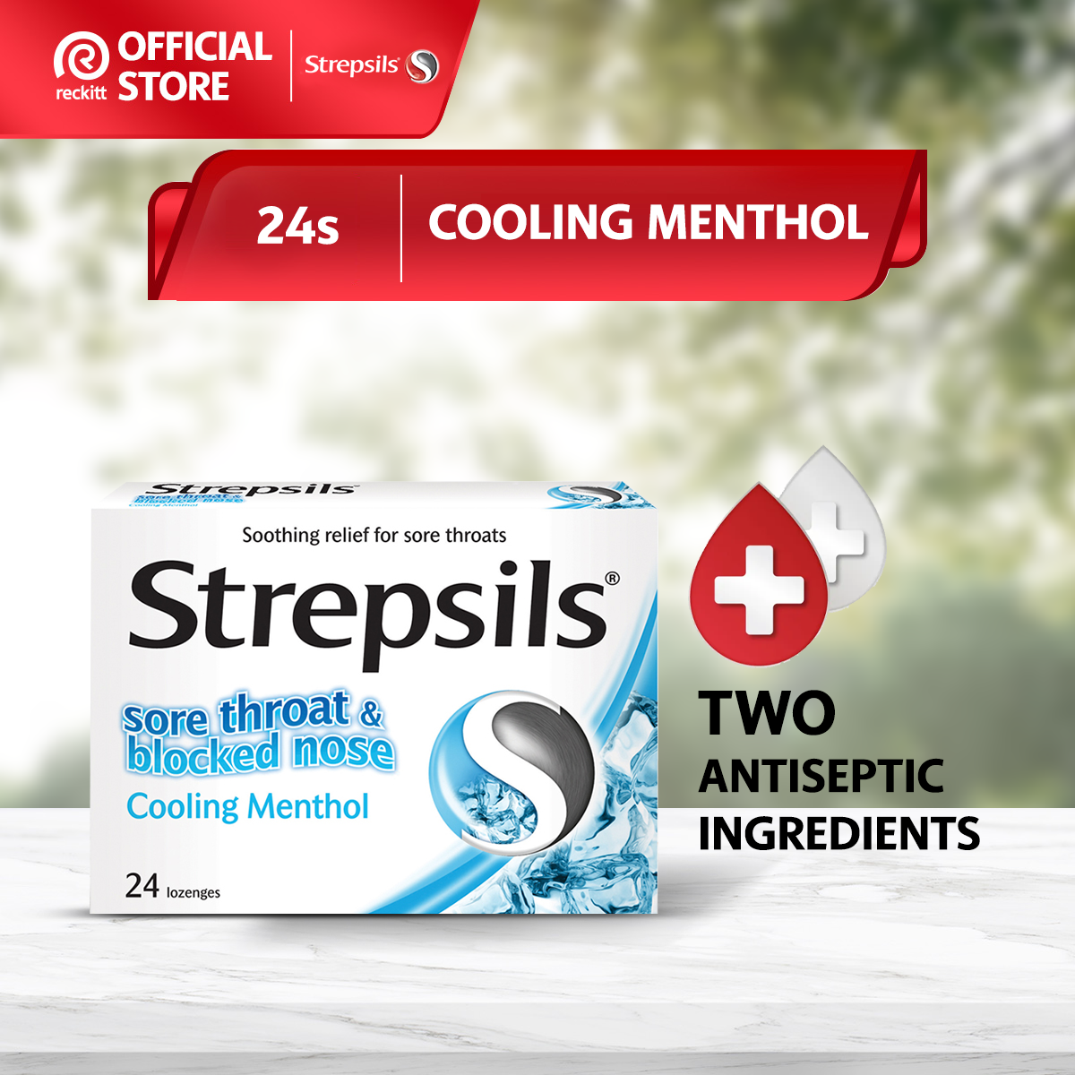 Strepsils Sore Throat Relief Lozenges 24s - Original/Cool/Extra Strong ...