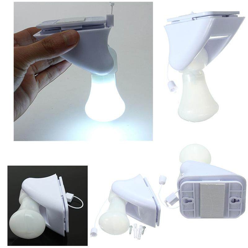 Portable Wire Pulling Mini Night Light LED Pull Cord Bulb Lamp Outdoor ...
