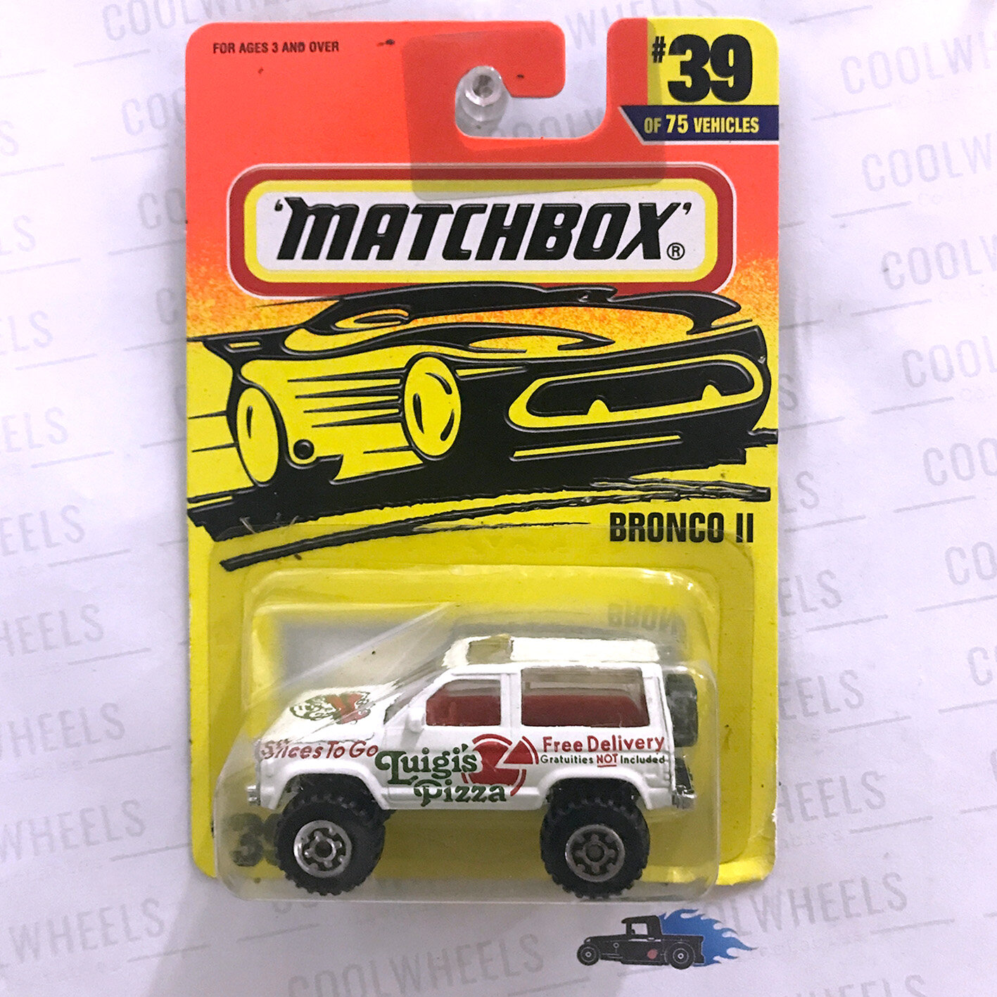 Matchbox 1997 Ford Bronco II - Luigi's Pizza | Lazada