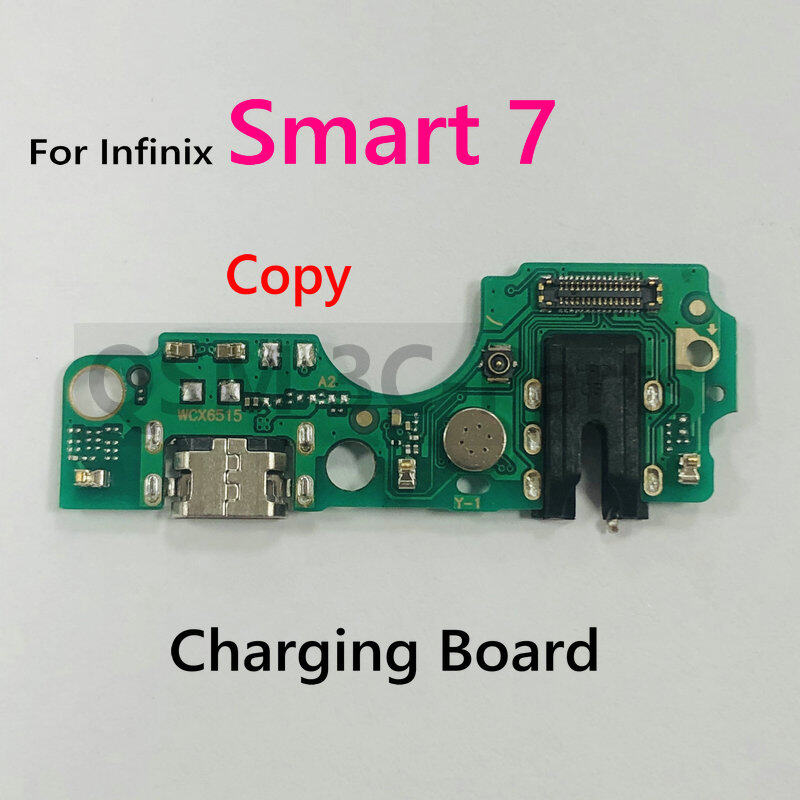 สำหรับ Infinix Smart 7 X6515 USB แท่นชาร์จสายเคเบิลงอได้บอร์ดเชื่อมต่อ ...