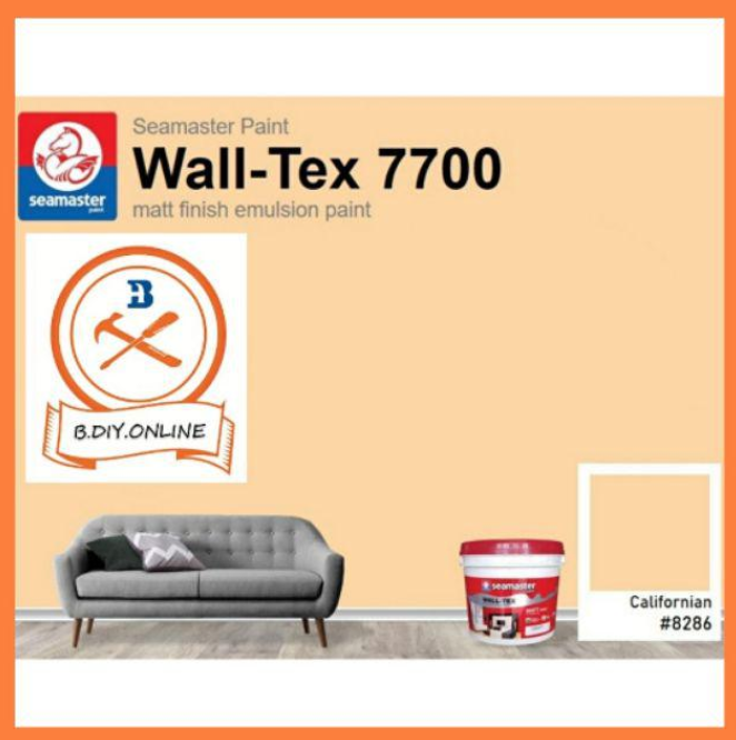Seamaster Walltex Emulsion Paint 7700 For Interior Wall Surface (7 ...
