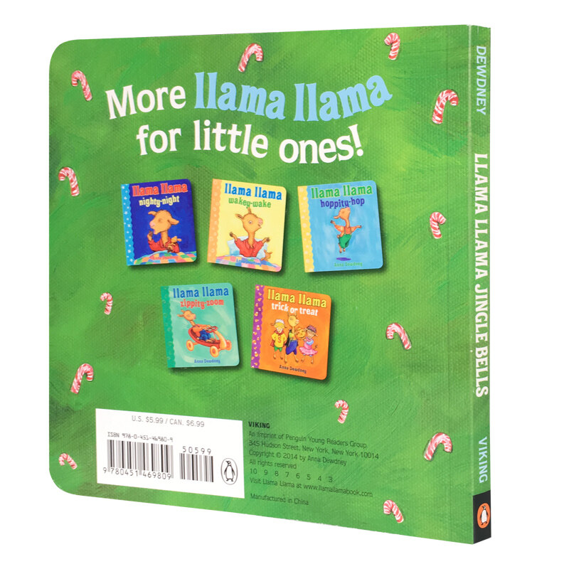 Llama Llama Jingle Bells Board Book Story Books for Children - milumilu ...