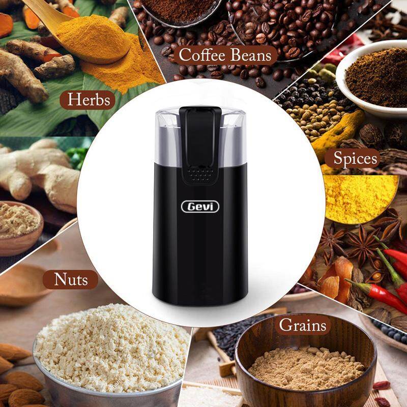 Gevi เครื่องบดเมล็ดกาแฟไฟฟ้าใช้งานง่ายเครื่องบดเพื่อสุขภาพอเนกประสงค์ ...