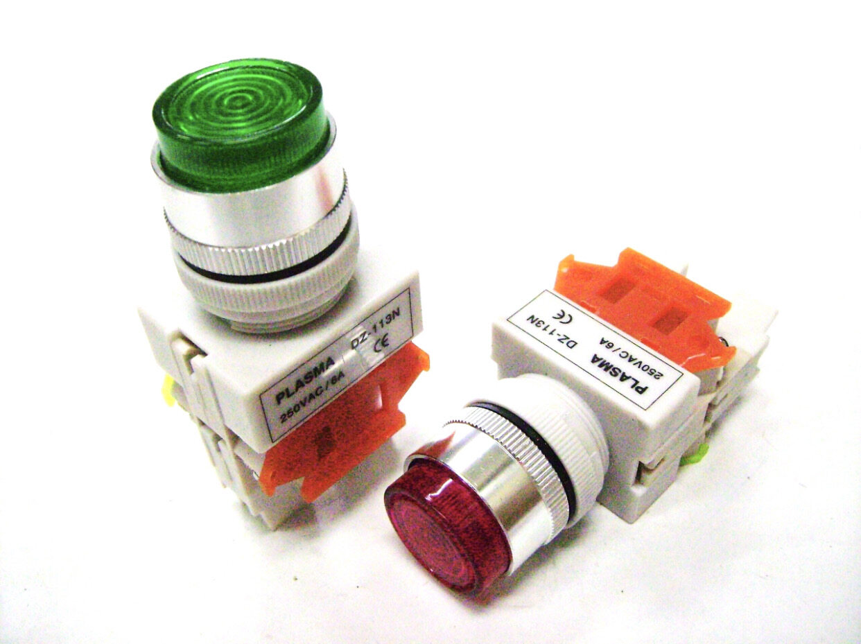 Plasma DZ-113N 22mm Push Button with Neon | Lazada