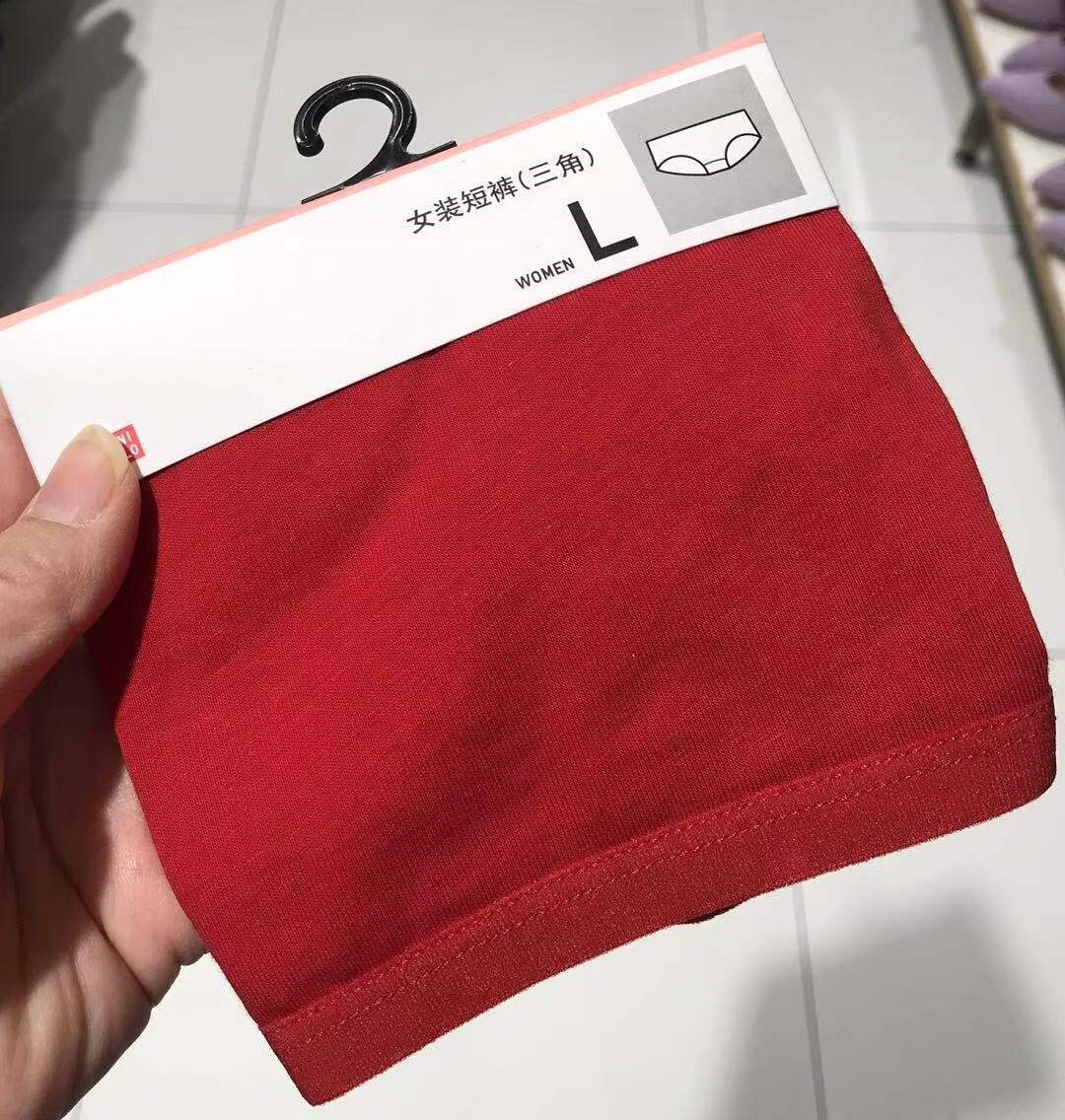 [take 2 pieces of package mail] uniqlo women's underwear briefs shorts ...