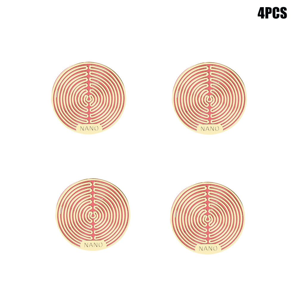 6PCS Universal Radiation Stickers Mobile Phone Anti-Radiation Metal ...