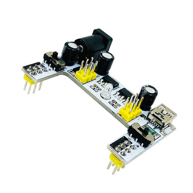 MB102 Breadboard Power Supplyโมดูล/MB102สีขาวBreadboardเฉพาะโมดูล ...