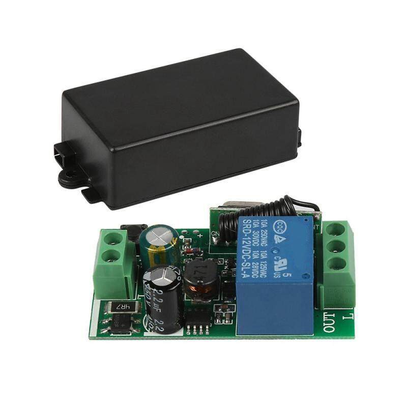 Universal 433 MHz AC 220V 1 Channel Remote Control Switch Mini Wireless Relay Receiver Module ...