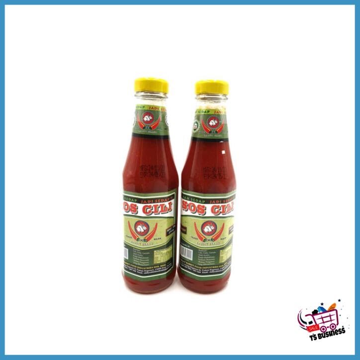 Cap Arnab Sos Cili 320gm-650gm -2kg/ Rabbit Brand Chili Sauce 320gm ...