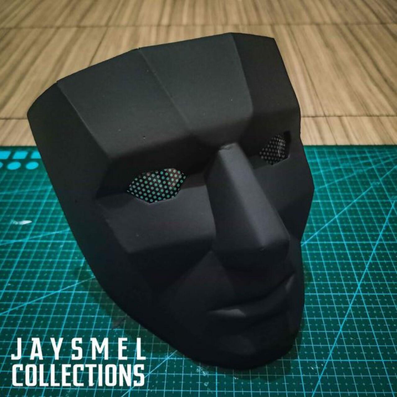 Squid Game Boss Mask Soldier Squidgame Cosplay Costume Toy Red Jumpsuit ...