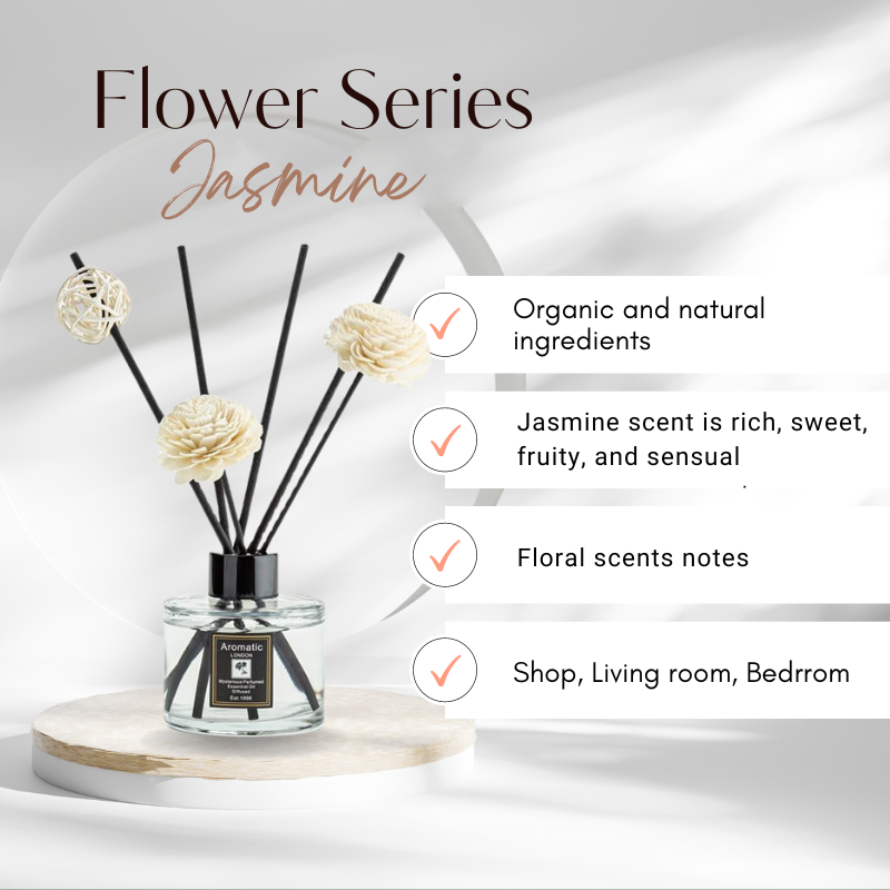 Minimalist Collection 120ml Reed Diffuser Home Fragrance Aromatic Reed ...