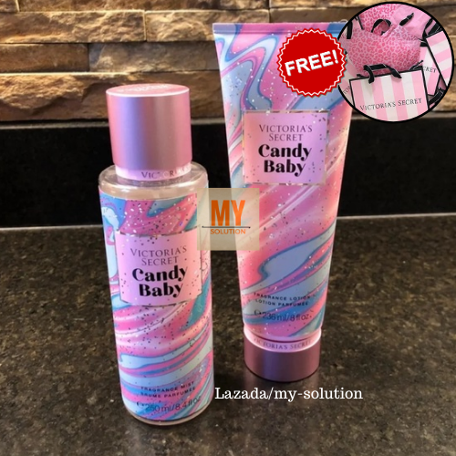 Victoria_ Secret Candy Baby Perfume Body Mist & Fragrance Body Lotion ...