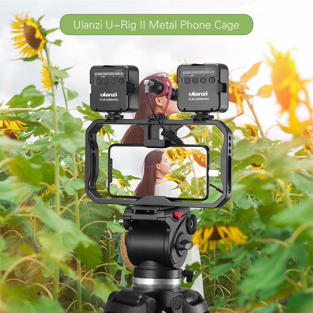 Ulanzi U-Rig II Universal Metal Video Cage for Smartphone Filmmaking ...