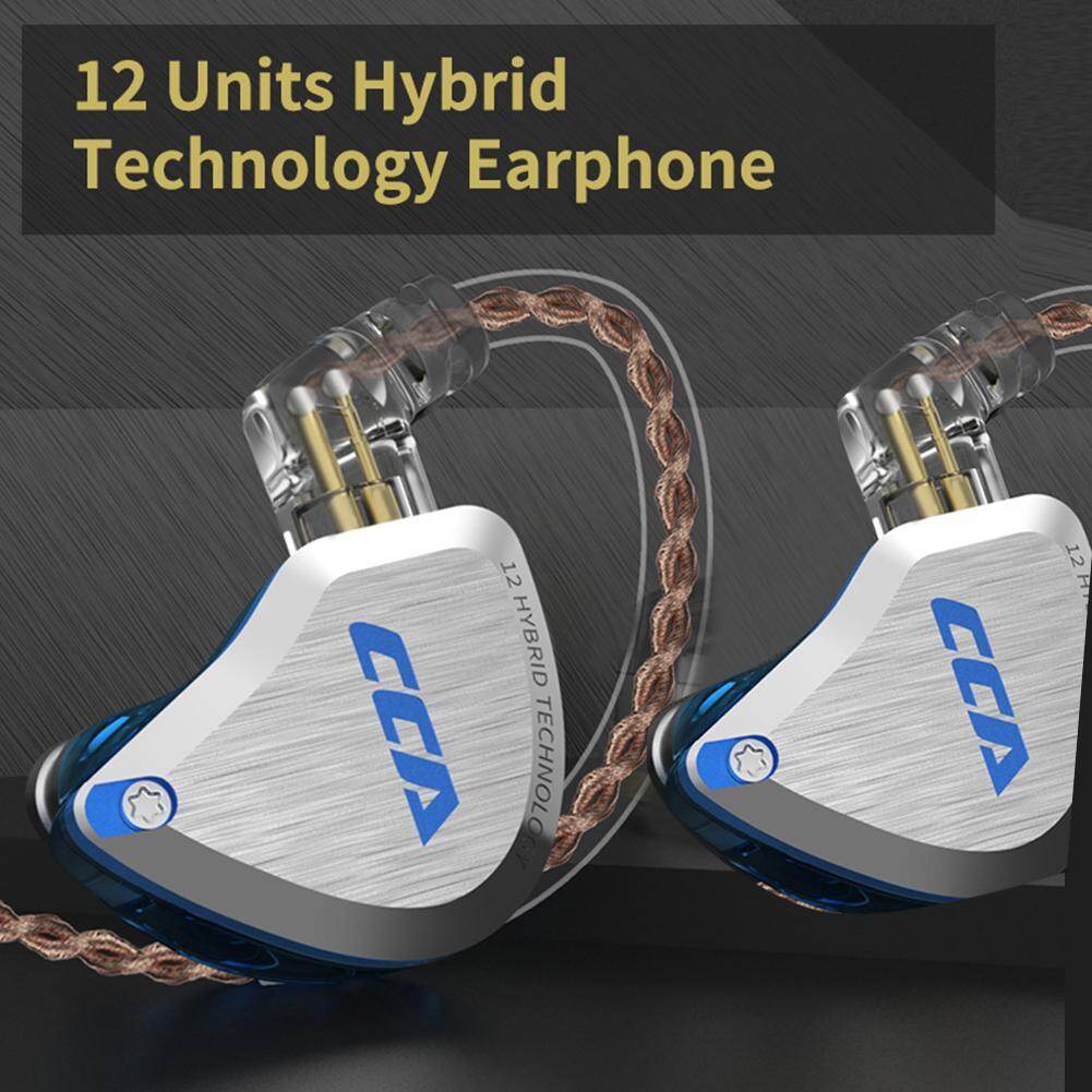 CCA C12 5BA + 1DD 12 หน่วย HYBRID หูฟังแบบ in-ear เบส HIFI หูฟัง ...
