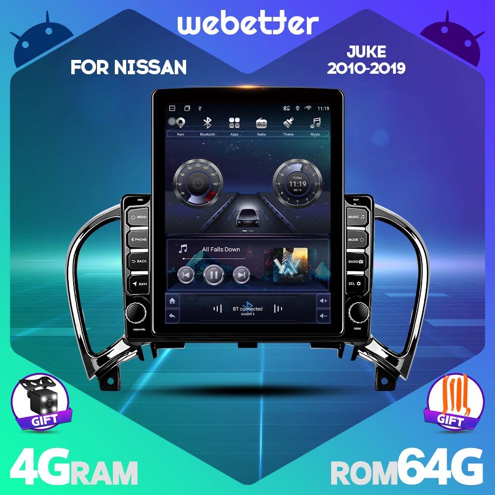 WeBetter TopNavi Android 9.7inch Tesla Style Vertical Screen Car Radio ...