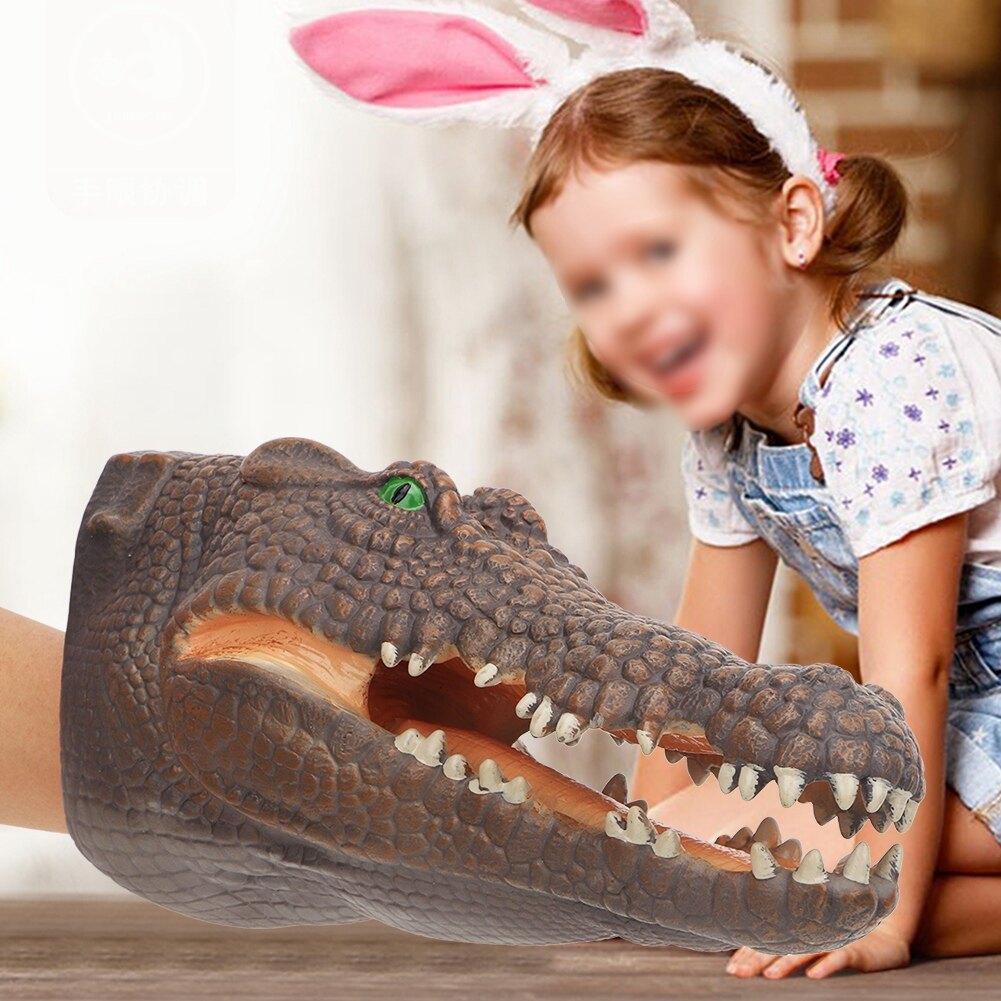 【COD】Hand Puppet 9 ปลอดสารพิษจำลองสัตว์หัวของเล่นหุ่นชักมือถุงมือสำหรับ ...