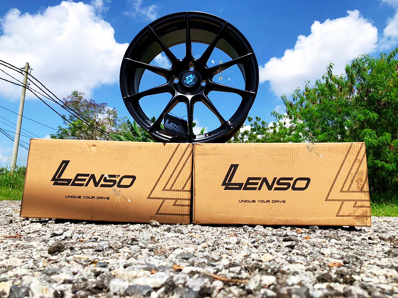 ORIGINAL LENSO Project-D Climax Sport Rim 17x7.0 4x100 73.1 - Made from ...