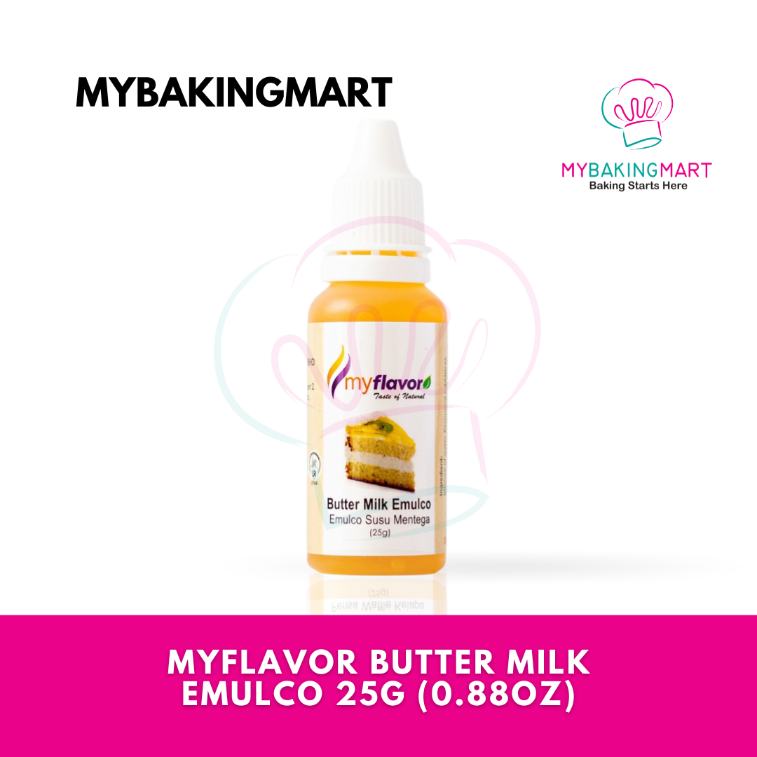 Mybakingmart | Myflavor Butter Milk Emulco / Emulsifier & Pewarna ...