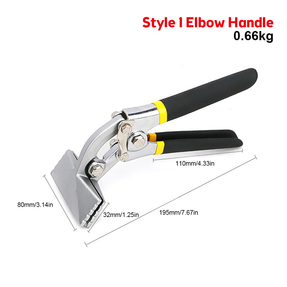 Gaqqee Sheet Bending Pliers Crimping Plier Multifunctional Straight ...