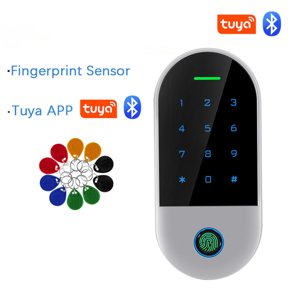Bluetooth Tuya Fingerprint access control machine IP66 waterproof Door ...