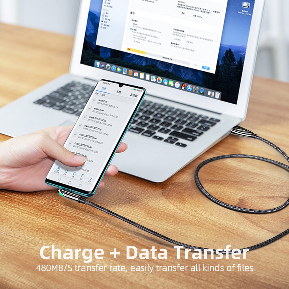 Essager 66W สาย USB Type C ที่ชาร์จโทรศัพท์มือถือประสิทธิภาพการชาร์จสูง ...